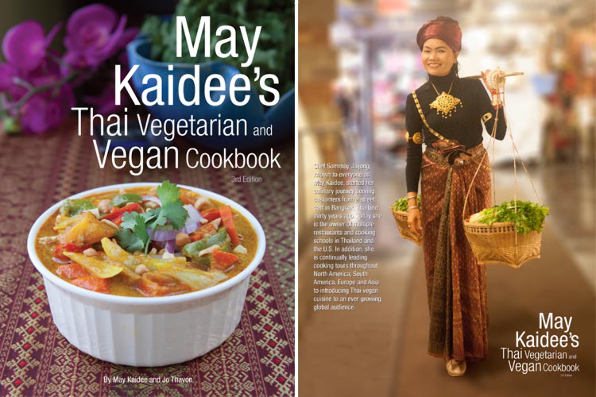 Thai Vegetarian and Vegan Cookbook - May Kaidee
